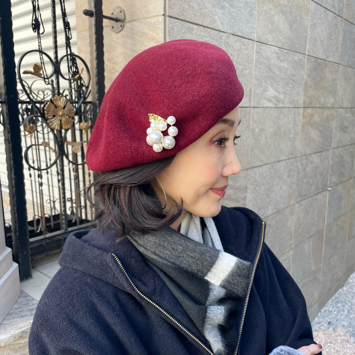 インターモードコレクション 華やかリーフブローチ インターモードコレクション（Intermode Collection） - QVC.jp