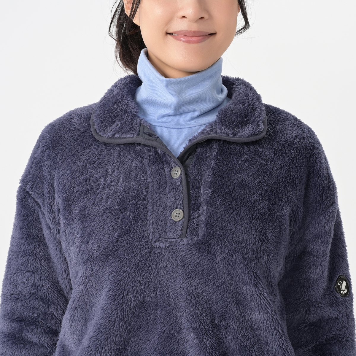 Carney ボアフリースプルオーバー カーニー（Carney） - QVC.jp