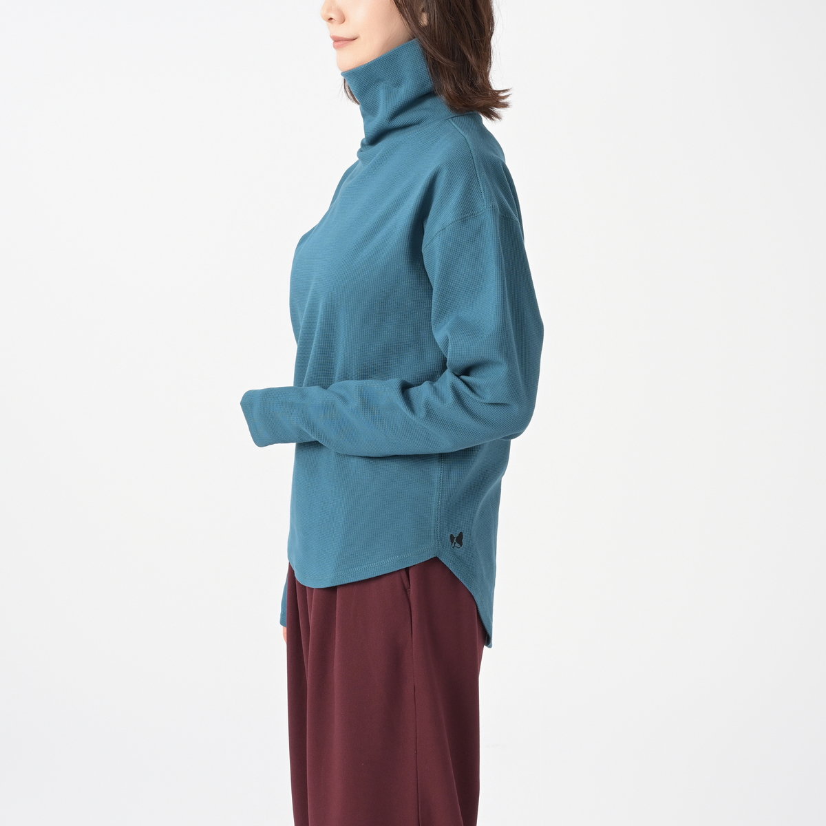 GRC 吸湿発熱ワッフルハイネックPO ギブリコレクション（Give Re Collection） - QVC.jp