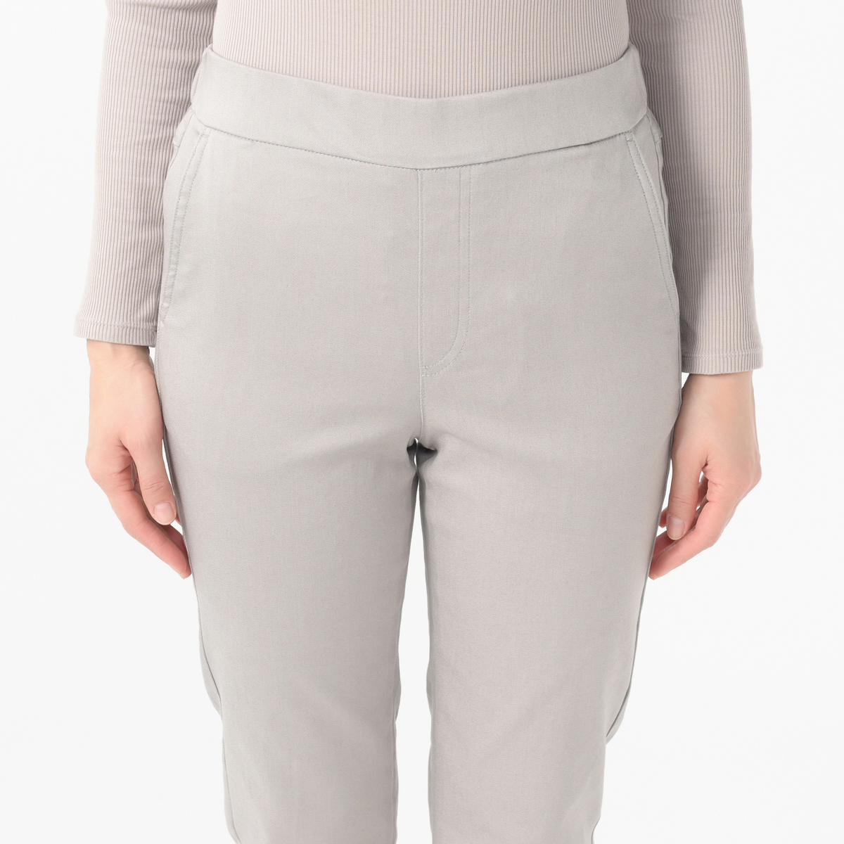 Pixie Heart 釦デザイン ハイストレッチデニムパンツ ピクシーハート（Pixie Heart） - QVC.jp