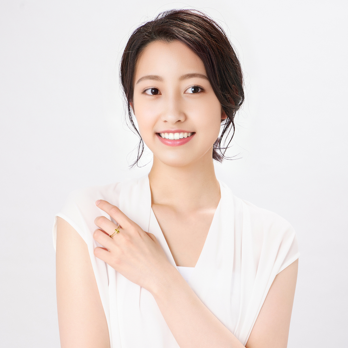 18K YG スフェーン&ダイヤモンド リング 0.8ctUP ジュエルバール（Jewel BAR） - QVC.jp