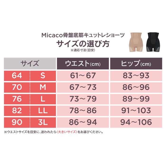 Micaco 骨盤底筋キュットレショーツ選べる3点セット Micacoインスパイリング - QVC.jp