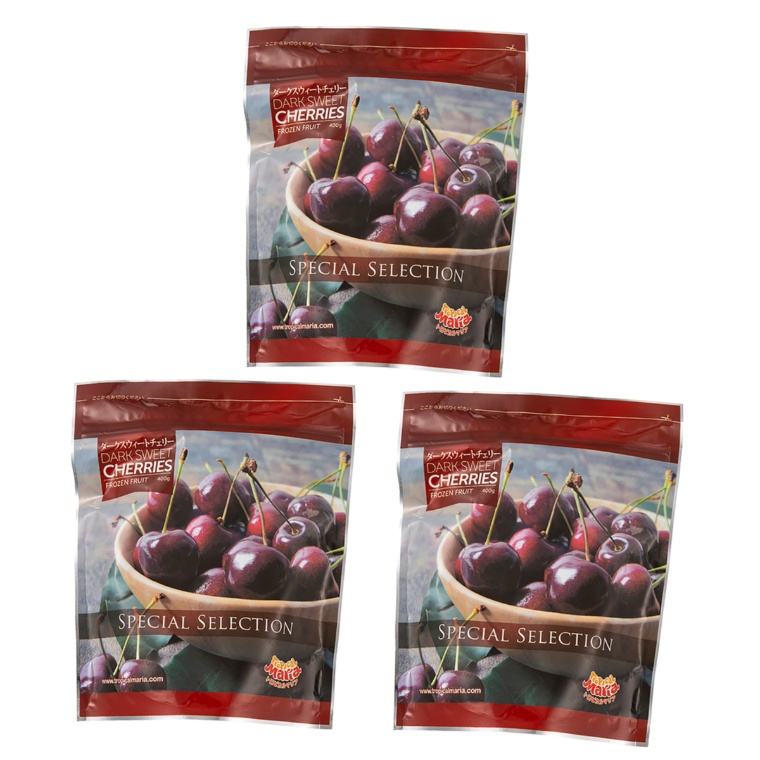 トロピカルマリア ダークスイートチェリー400g×3袋 トロピカルマリア（Tropical Maria） - QVC.jp