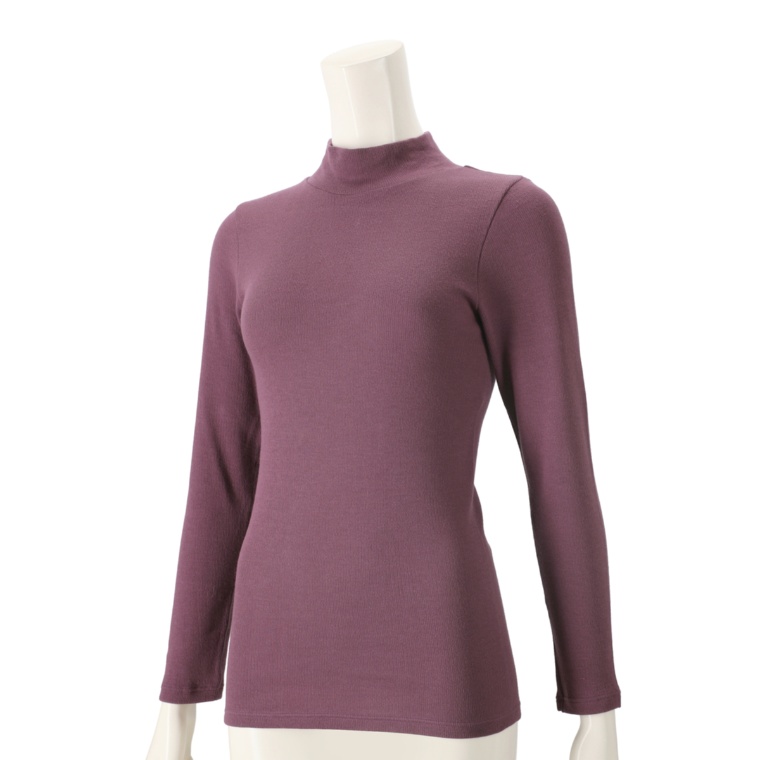 グンゼ ホットマジック ふっくらコットン ハイネック8分袖 グンゼ（GUNZE） - QVC.jp