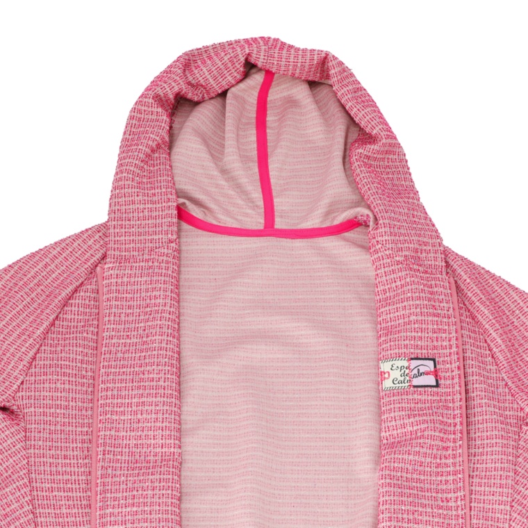 calma しゃれ見え大人 ツイード調フーディーブルゾン エスパスデカルマ（espace de calma） - QVC.jp