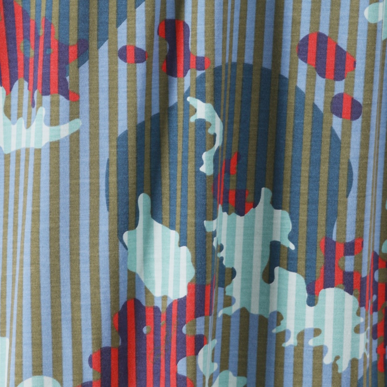 calma カモフラストライプチュニック エスパスデカルマ（espace de calma） - QVC.jp