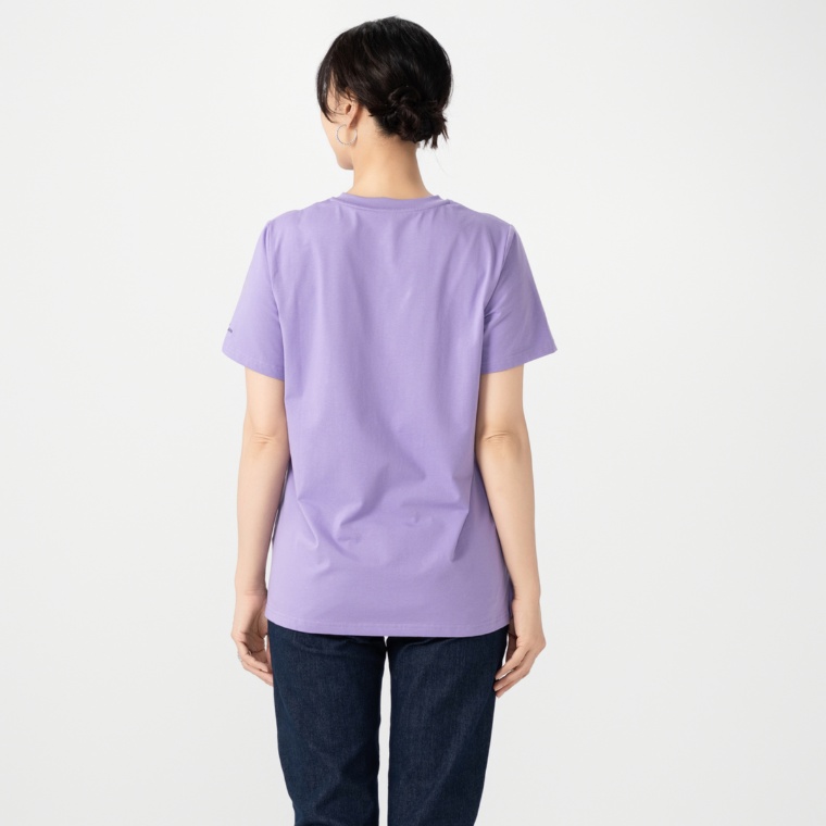 Anne Coquine コットンミックススヌーピーVネック半袖Tシャツ アンコキーヌ（AnneCoquine） - QVC.jp
