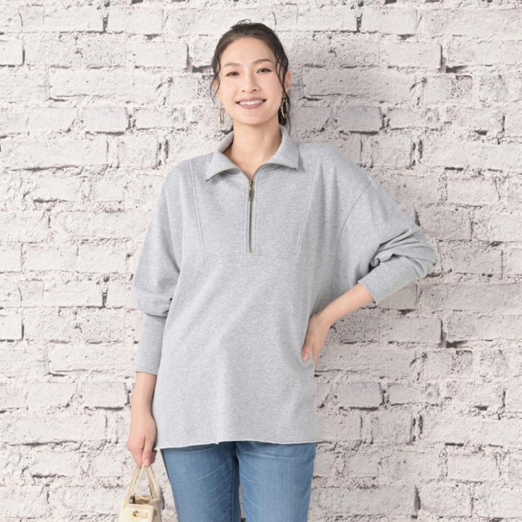 GRC ジップアップトレーナー ギブリコレクション（Give Re Collection） - QVC.jp