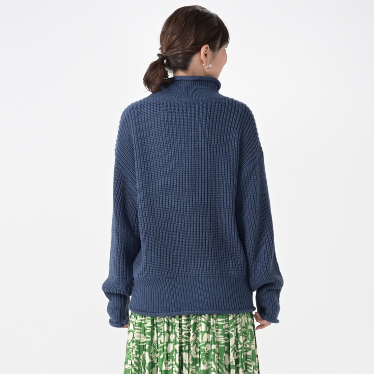 GRC 衿カールハイネックニットPO ギブリコレクション（Give Re Collection） - QVC.jp