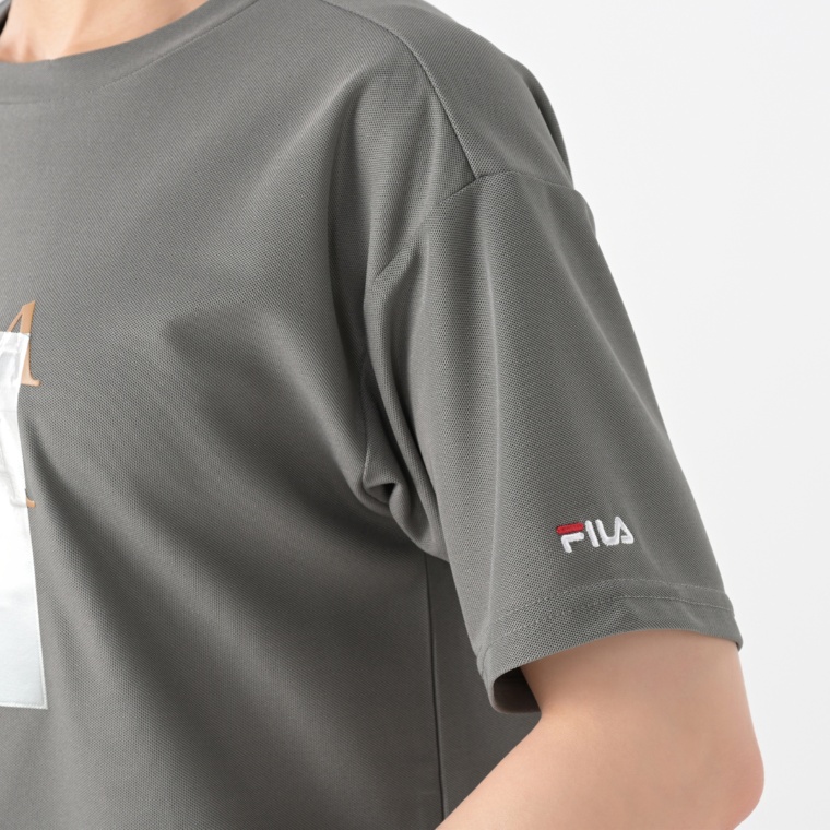 FILA UV箔プリント3Dテクスチャードプルオーバー FILA（フィラ） - QVC.jp