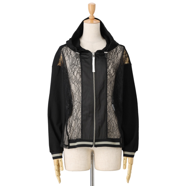 Remite 異素材mixパーカー リミーテ（Remite） - QVC.jp