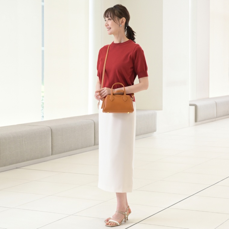 [+grace] 2WAYミニボストンバッグ プラスグレース(+grace) - QVC.jp