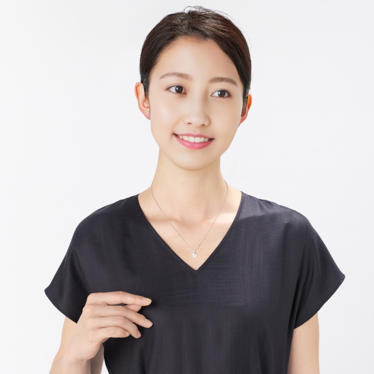 DIAMONIQUE SS シャイニーワンポイント ペンダント1.10ct ダイヤモニーク（Diamonique） - QVC.jp