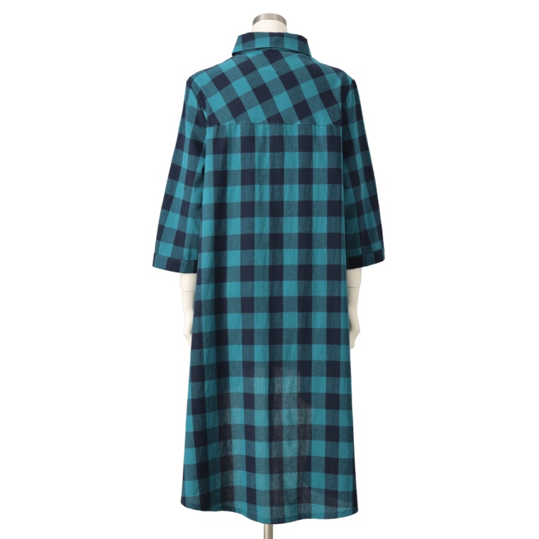 HELA ギンガムチェックシャツワンピース ヘラ（HELA） - QVC.jp