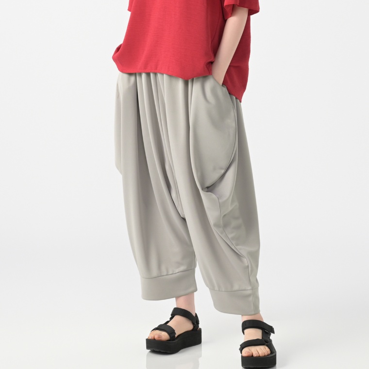 MAHARA MODERN ドライタッチアジアンサルエルパンツ マハラモダン（MAHARA MODERN） - QVC.jp