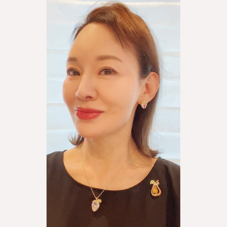 JinkaNezu キュービックジルコニア 洋梨 タックピン ジンカネヅ（JinkaNezu） - QVC.jp