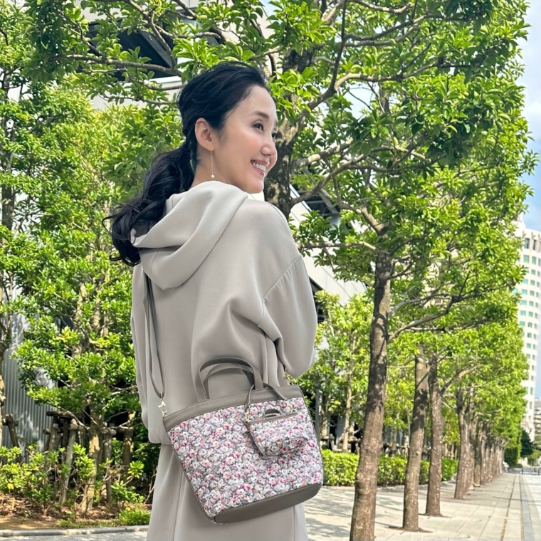 IM リバティプリント 2way！キルティングショルダーバッグ INTERMODE MADE WITH LIBERTY FABRIC - QVC.jp